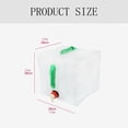 10/20L Camping Water Storage Bag Folding Bucket with Faucet Drinking ...