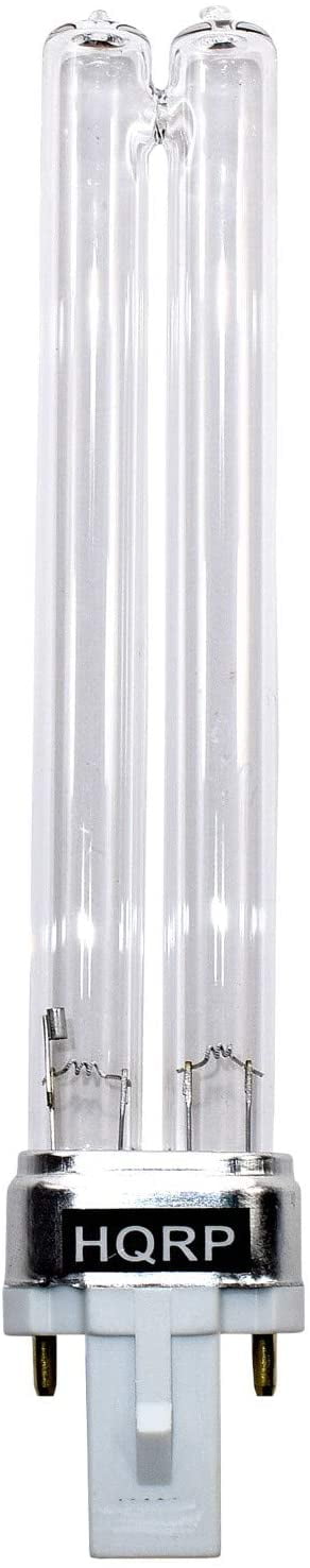 Buy HQRP 9W UV-C استبدال لمبة فيليبس 9W Germicidal Sterilamp PL-S 9W ...