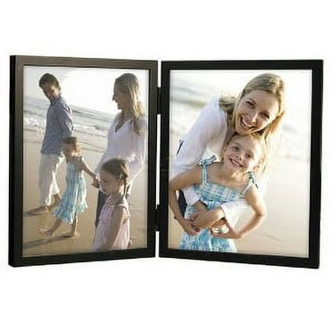 4x6 Double Horizontal Black Concepts Photo Frame - Walmart.com