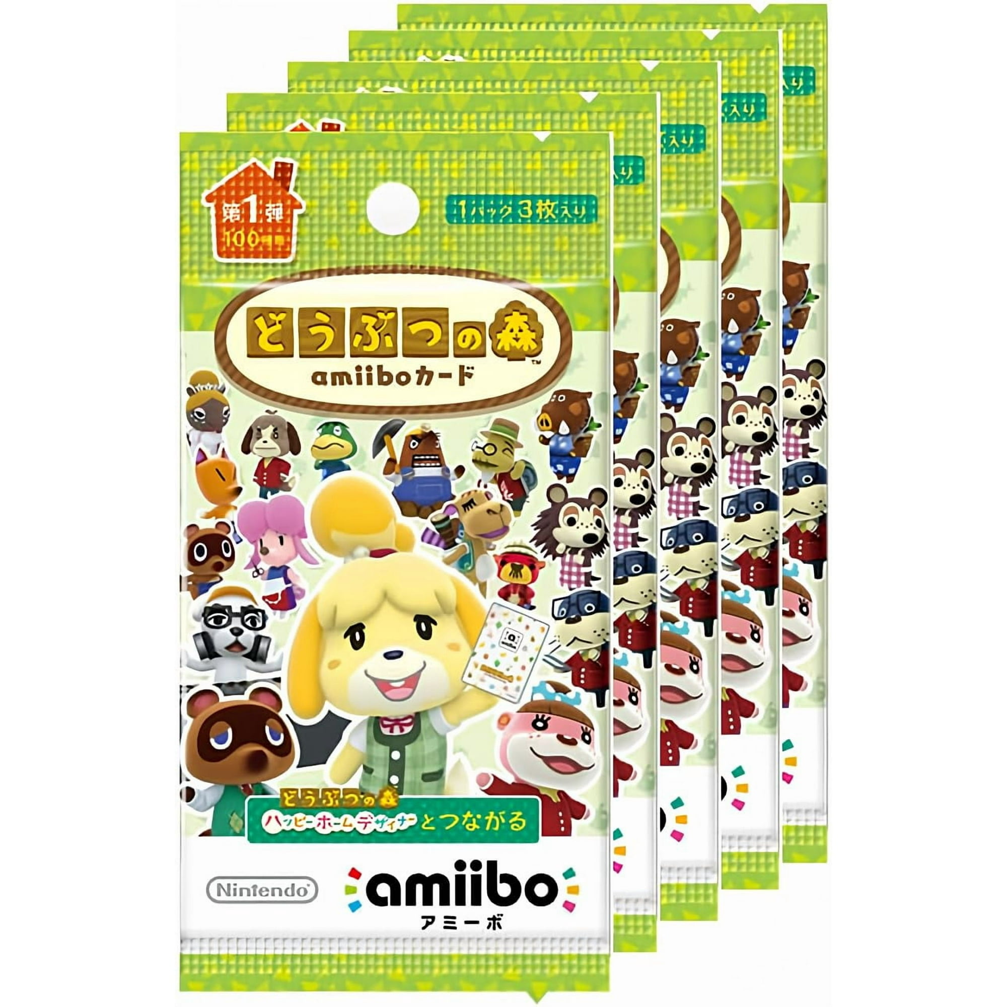 Click here for 5 Pack Set Of Animal Crossing Card Amiibo Loved By... prices