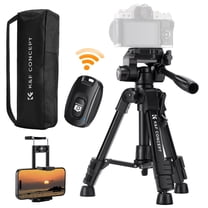 K&F CONCEPT 75" Camera Tripod, Lightweight Travel Outdoor DSLR Tripods ...