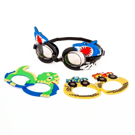 Eye Pop Crab Character Kids Swim Goggles, Dual Lenses, Ages 4+, Water ...