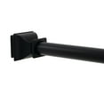 Better Homes & Gardens Easy Hang Rustproof Matte Black Shower Rod ...