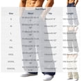 BangWanChi Big & Tall Mens Pants Men's Cut Flare Casual Pants Loose ...