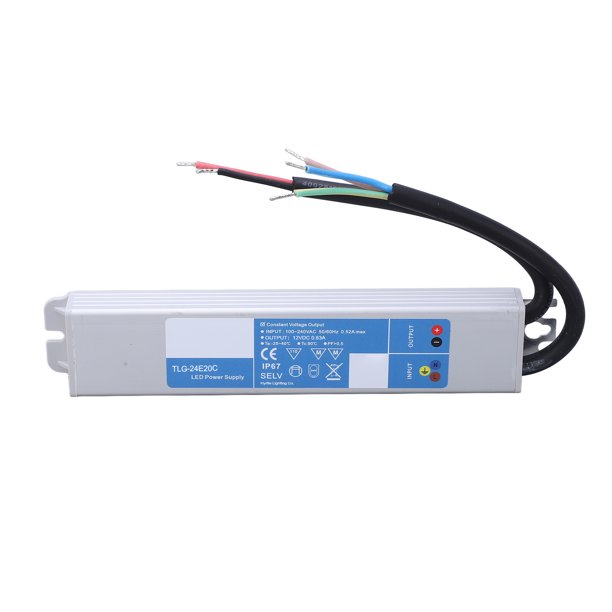 LED Driver IP67 Waterproof LED Power Supply Transformer Adapter for LED Light Outside Input 100 ...