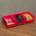 Akro-Mils Garage Organization Plastic Containers, Stackable Storage ...