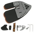 Archery Finger Tab, Grey Finger Guard Ergonomic Design Leather ...