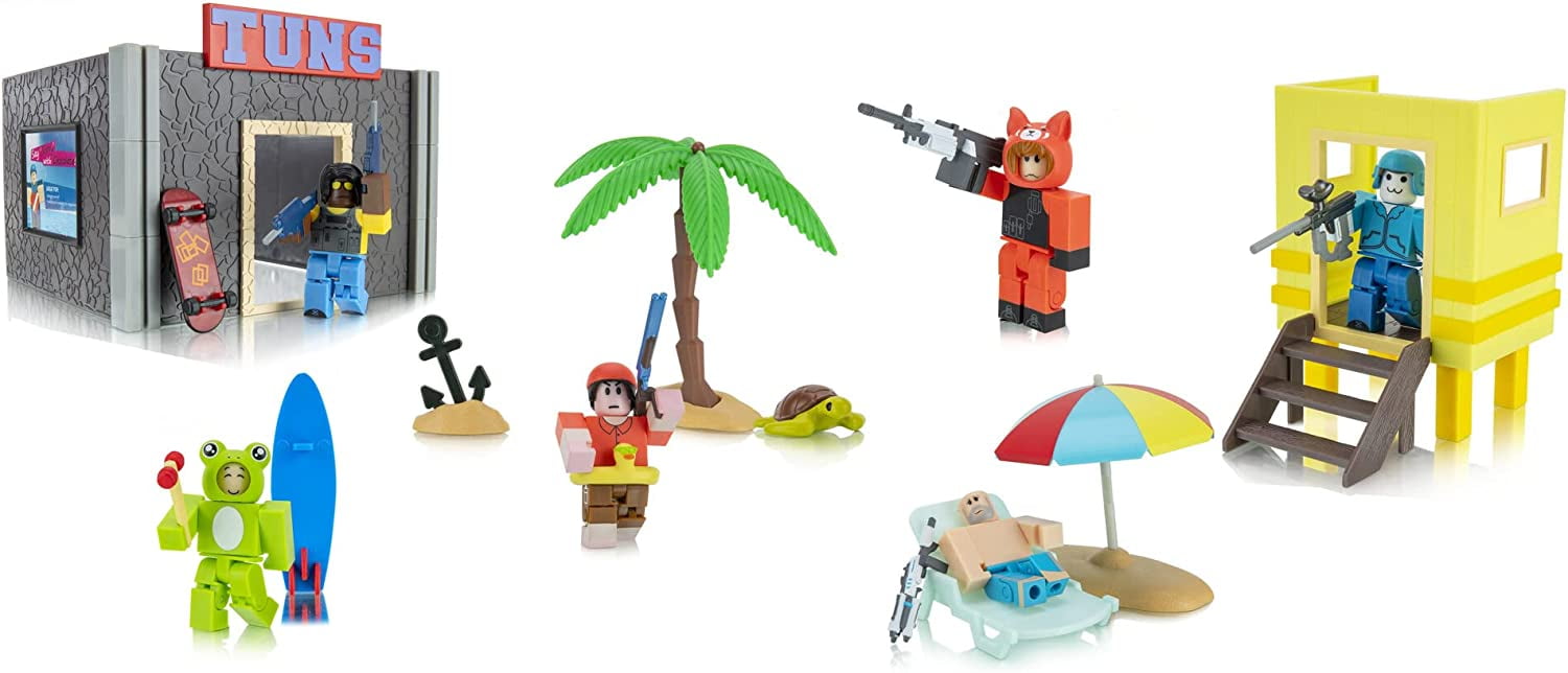 Roblox Action Collection - Arsenal: Operation Beach Day Deluxe Playset ...