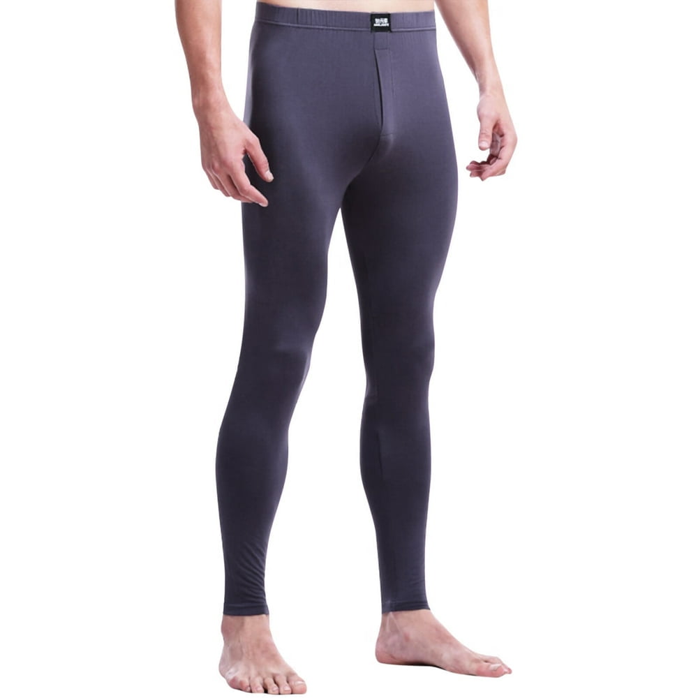 Click here for Generic Men‘s Home Elastic Waist Slim Leggings War... prices