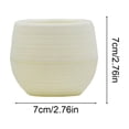 Mini Plant Pot Small Planter for Mini Green Plants Cacti Colorful Resin ...