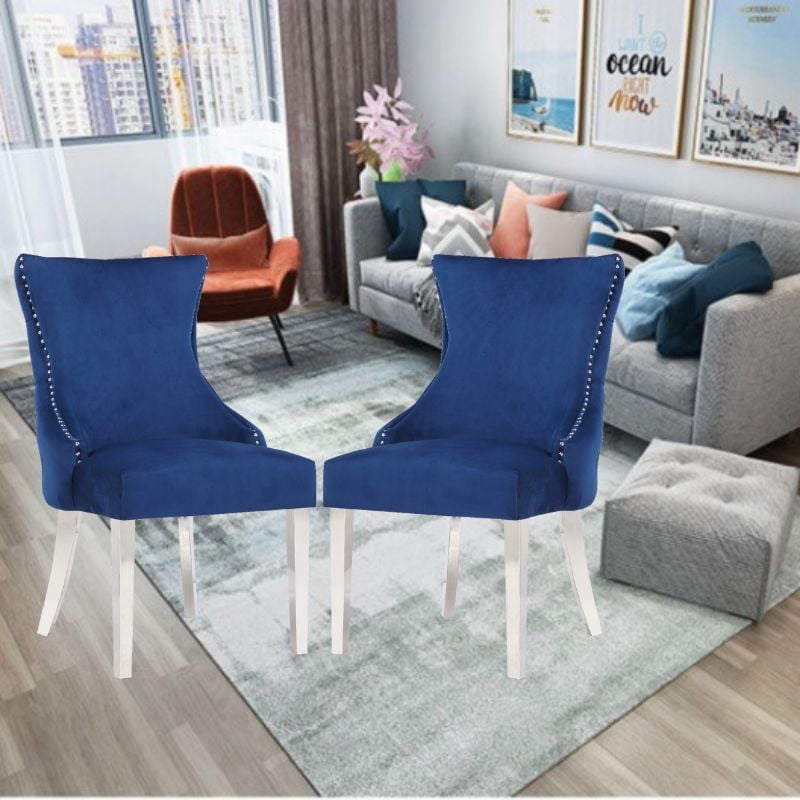 Click here for Take Me Home Furniture Odie Chair In Blue  Nailhea... prices