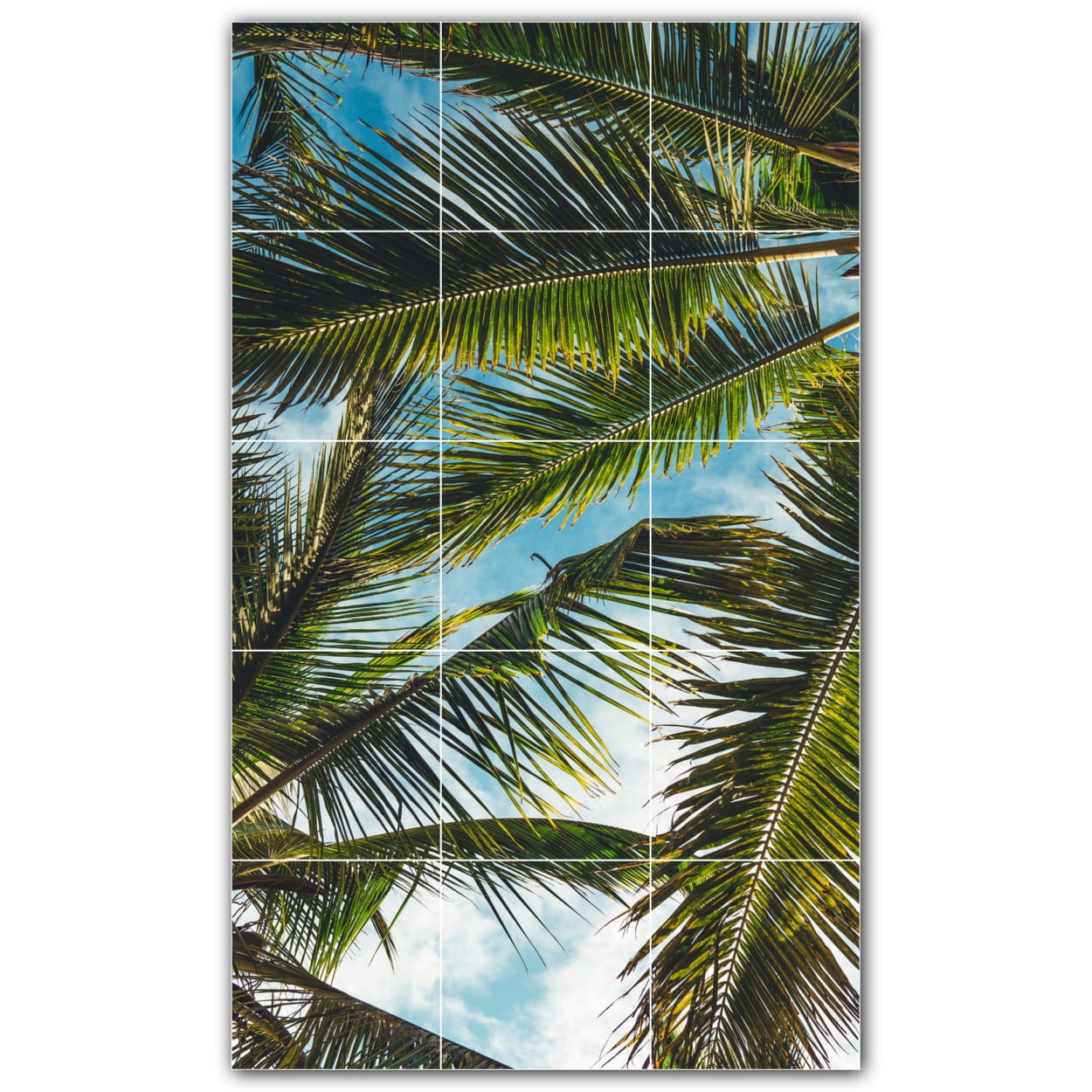 Picture-Tiles.com: Trees Ceramic Tile Wall Mural WAL501026-35M. 18"W x ...