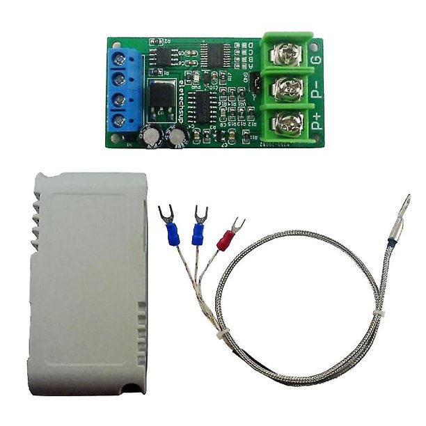 Dc 8-25v Pt100 Thermal Resistance To Temperature Converter Rs485 Modbus ...