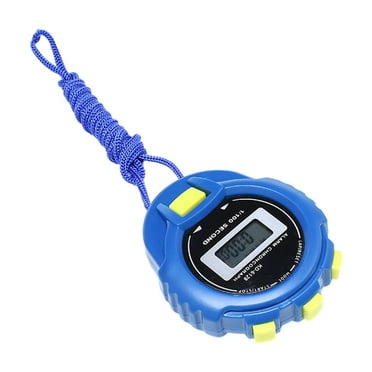 Rolilink Handheld Digital Clock Stopwatch, 10 Laps Waterproof Timer ...