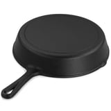 MegaChef 10 inch Round Preseasoned Cast Iron Frying Pan with Handle in ...