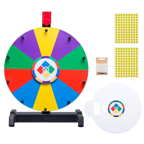 WinSpin 12" Spinning Wheel Math Game Kids Teaching Aid Elementary ...