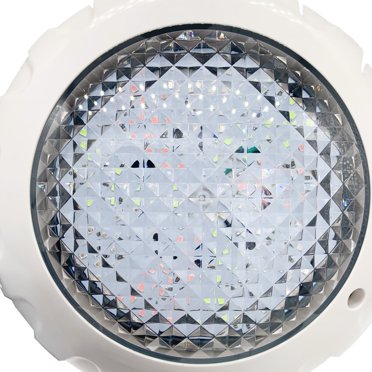 Poolexa 10 Inch Large LED MultiColor Inground Pool Light with 50 Foot ...