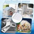 30Pcs Plastic L Shape Tubes DIY Handmade Sand Table Material Model ...