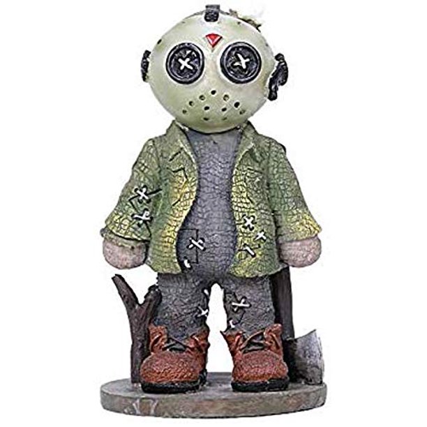 Ebros Pinheadz Monster with Voodoo Stitches Figurine 4.25"H (Jason Voorhees) - Walmart.com