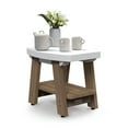 Mesa Side Table - White - Walmart.com