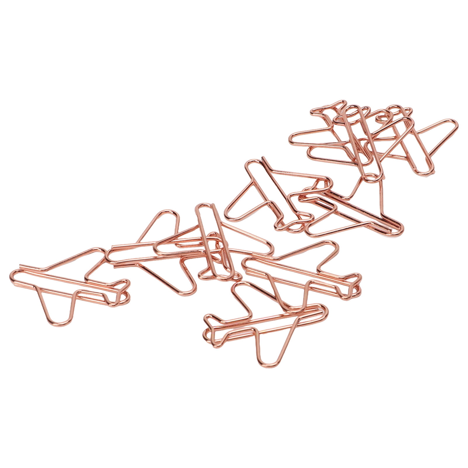 Paper Clips Rose Gold Durable Portable Decorative Practical Shaped paper-clips-rose-gold-durable-portable-decorative-practical-shaped