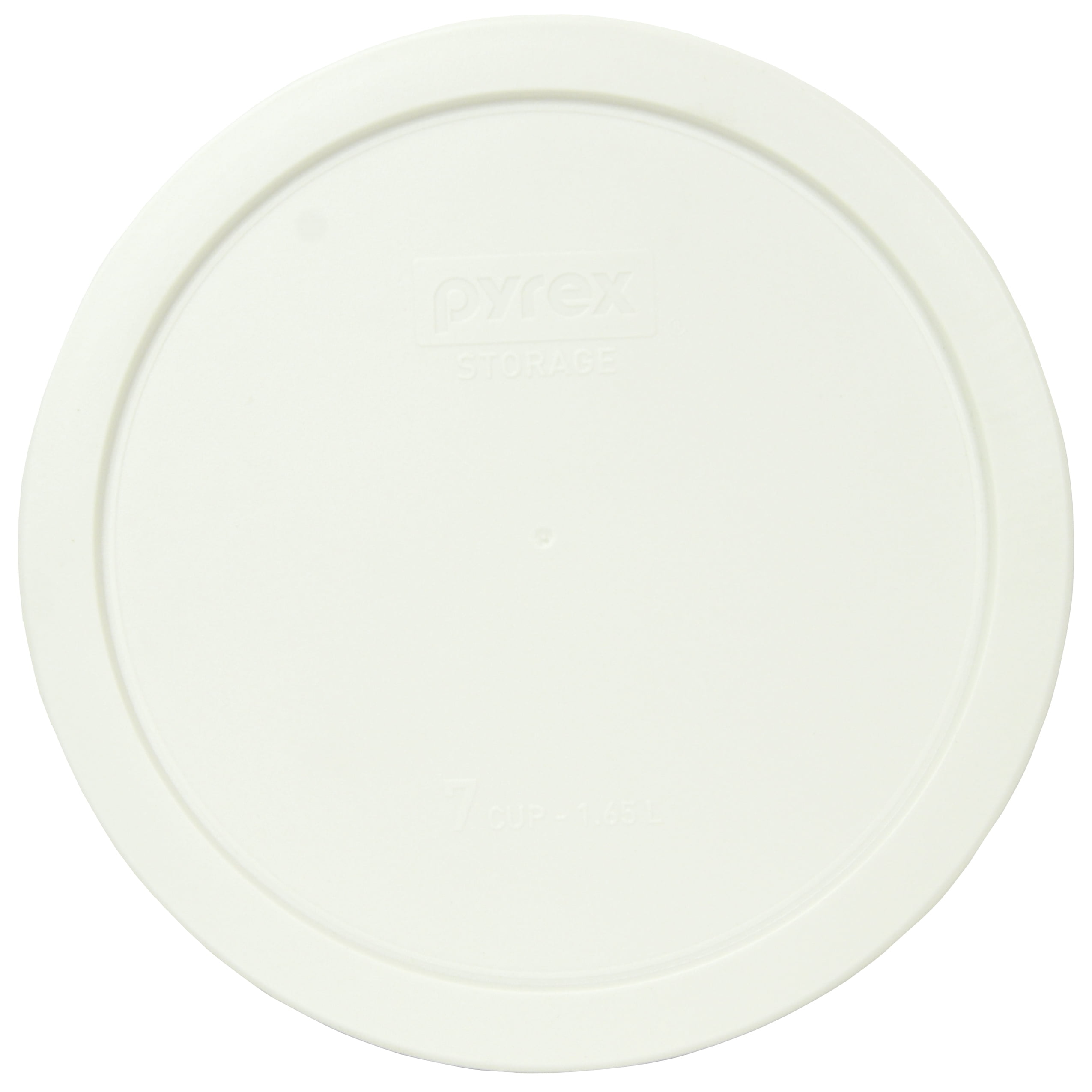Pyrex 7402-PC 6/7 Cup White Replacement Lid Cover - Walmart.com
