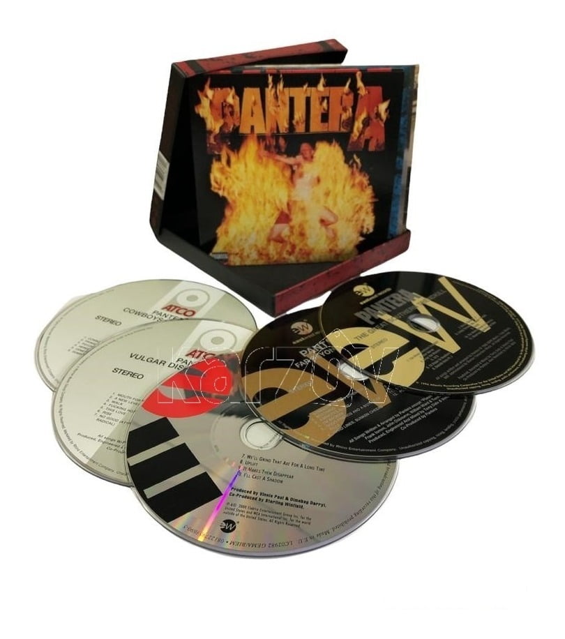 Pantera - The Complete Studio Albums 1990-2000 / Box 5 Cd Warner Bros ...