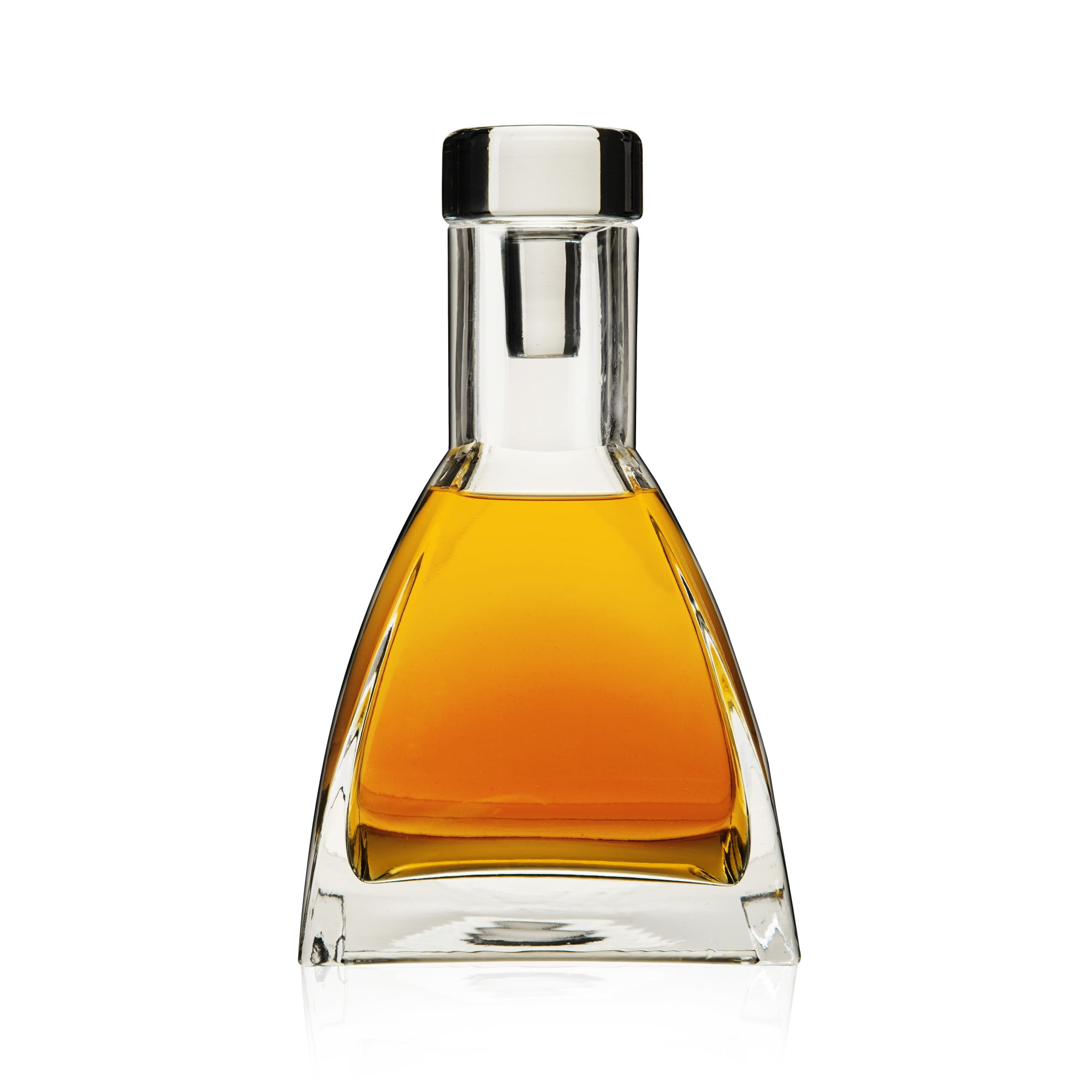 True Apex Decanter - Whiskey Liquor Decanter 26 Ounces, Hand Blown ...