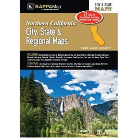 Universal Map 17034 Northern California City State And Regional Maps ...