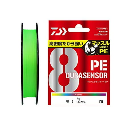 Daiwa PE line UVF PE Dura sensor X8+Si2 No. 0.8 150m lime green | Walmart Canada