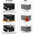 Fireproof Document Box with Lock, Portable Fireproof File Organizer ...