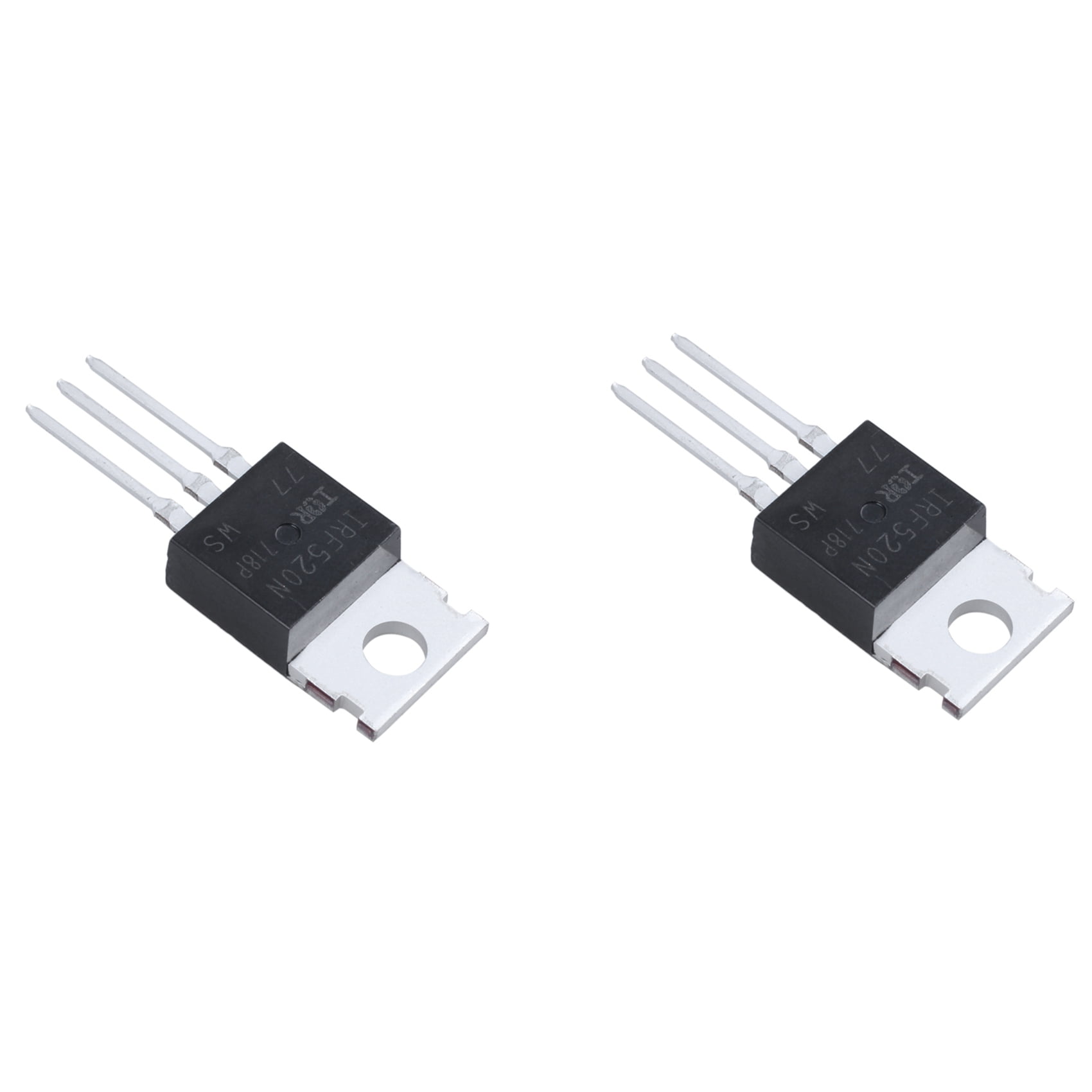 4X 100V 9.7A N-Canal MOSFET Transistor IR Tirado de Potencia IRF520 ...