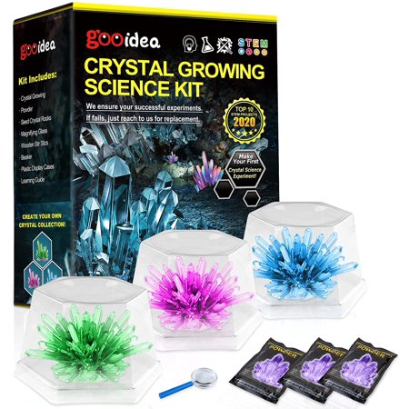 Crystal Growing Kit for Kids Ages 8-12, Stem Project for Kids Ages 5-7 ...