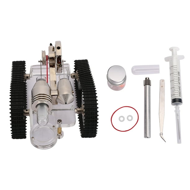 Fyydes Science Toy,Teaching Aids,Stirling Tank Engine Model Steam Power ...