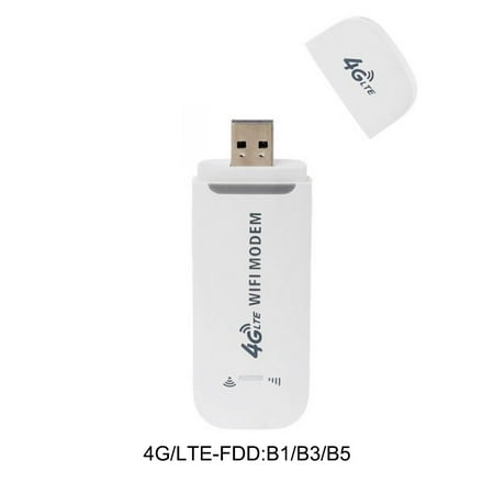 kurtrusly Universal Laptop WiFi Dongle 4G LTE B1/B3/B5 Broadband Modem ...