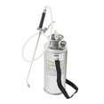 Miumaeov Stainless Steel Sprayer 1.5Gal Steel Hand-Pump Sprayer with 1 ...