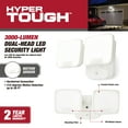 Hyper Tough 3000 Lumen Motion Activated LED Security Light with ...