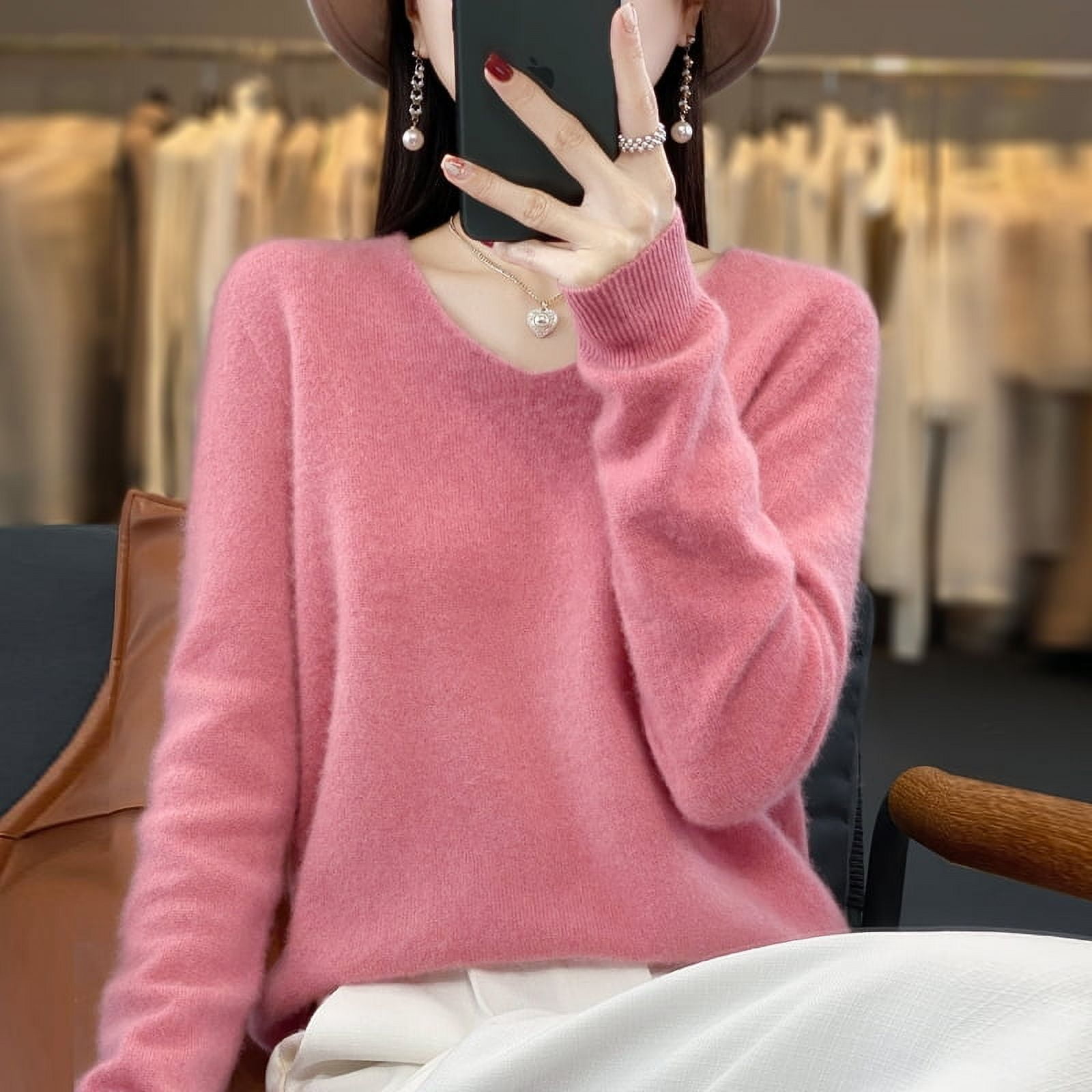 Click here for Yyfashion New 100 Merino Pure Wool Sweater In Wint... prices
