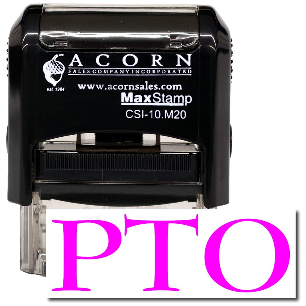 Self-Inking PTO Stamp - Walmart.com