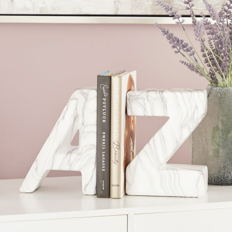 Letter A Z Bookends