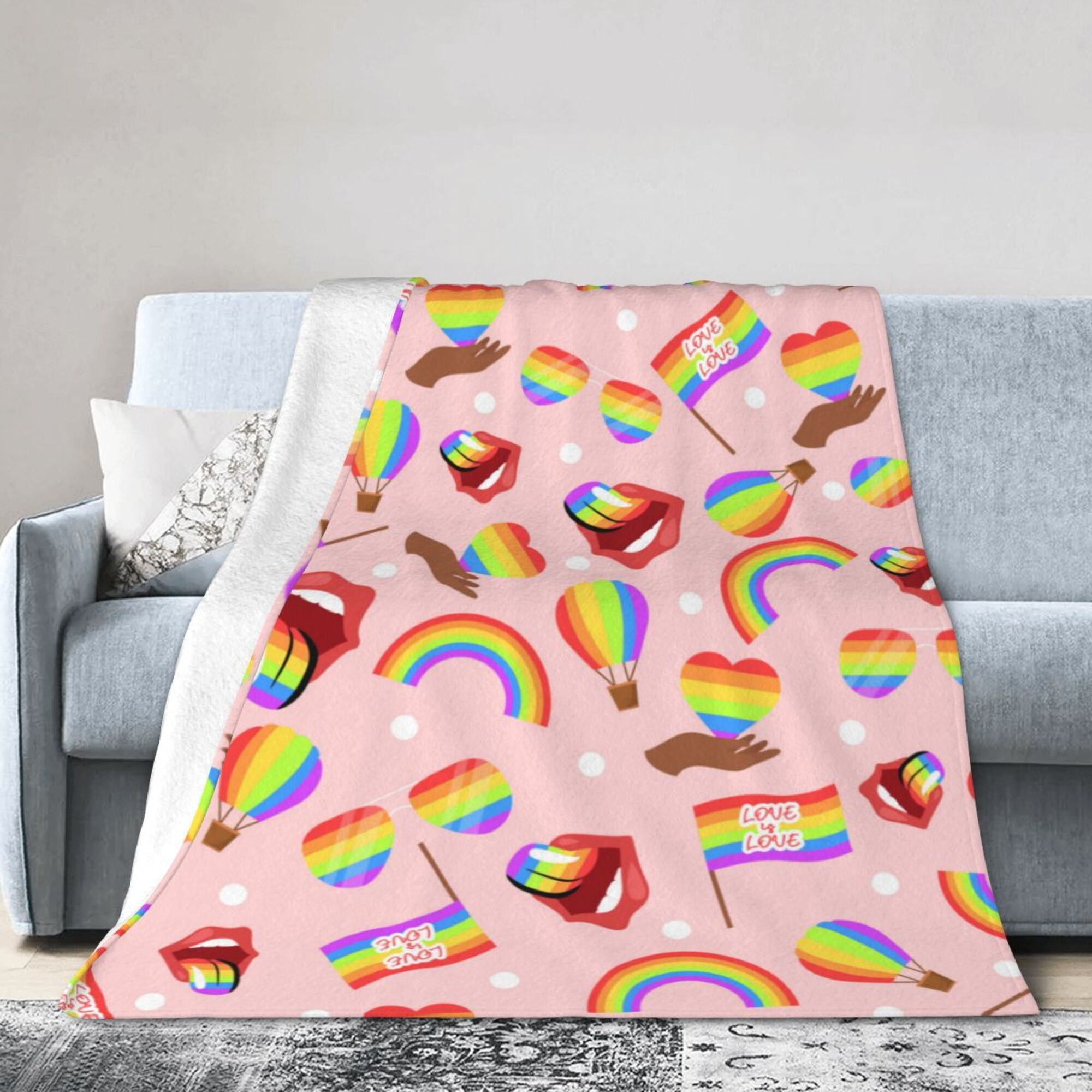 DouZhe Ultra-Soft Micro Fleece Lightweight Flannel Bed Blanket ...