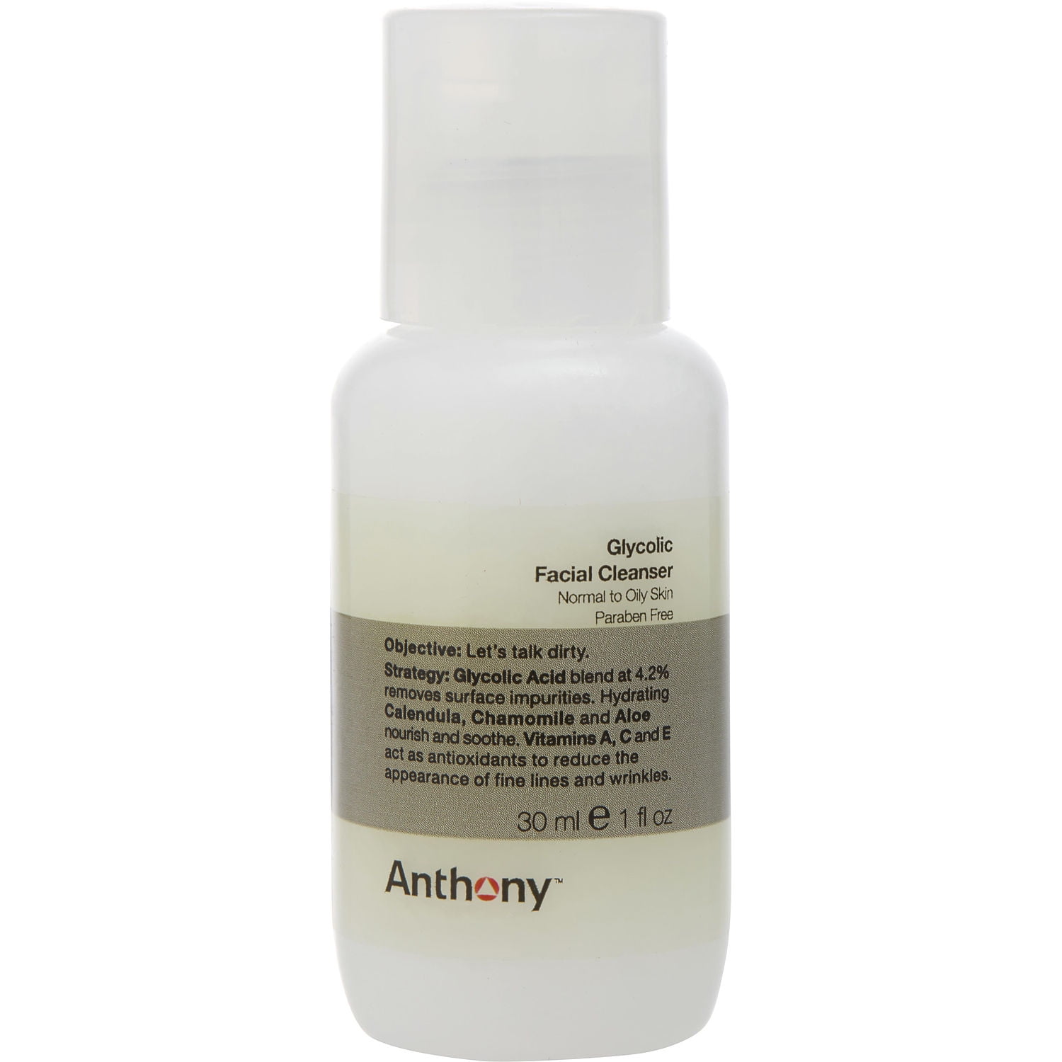 Limpiador facial Anthony con ácido glicólico 30 ml | Bodega Aurrera en ...