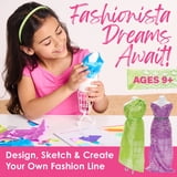 Creativity for Kids Fashion Studio Kit, Unisex, Beginner, 50-Piece with ...