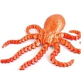 3D Printed Octopus Figurine - Realistic Ocean Decor, Trendy , Creative ...