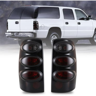 AKKON - For Chevy Astro GMC Safari Van Black Bezel Tail Lights Brake ...