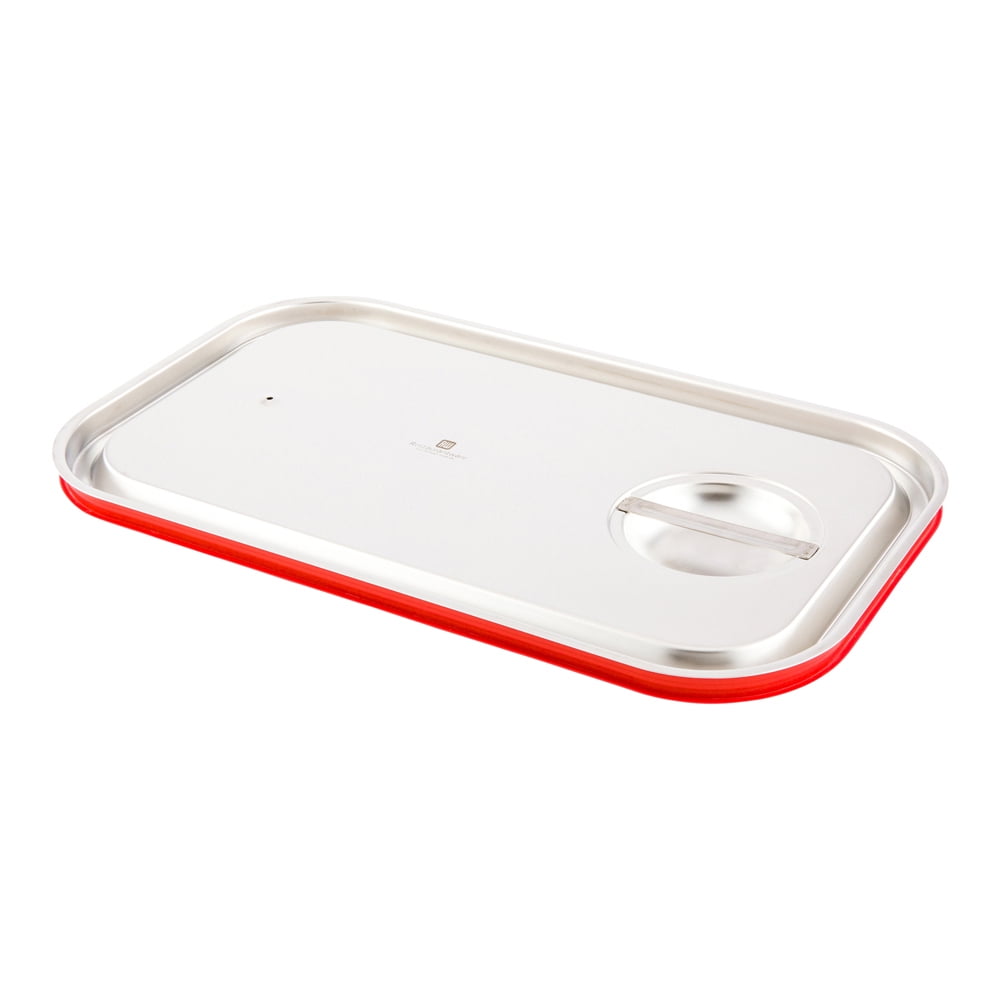 Met Lux Catering Hot Food Rectangle Stainless Steel Travel Lid - Fits ...