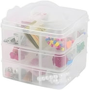 Craft Mates Portable Storage Organizer for Crafting Supplies, 14 ...