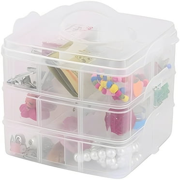 Craft Mates Portable Storage Organizer for Crafting Supplies, 14 ...