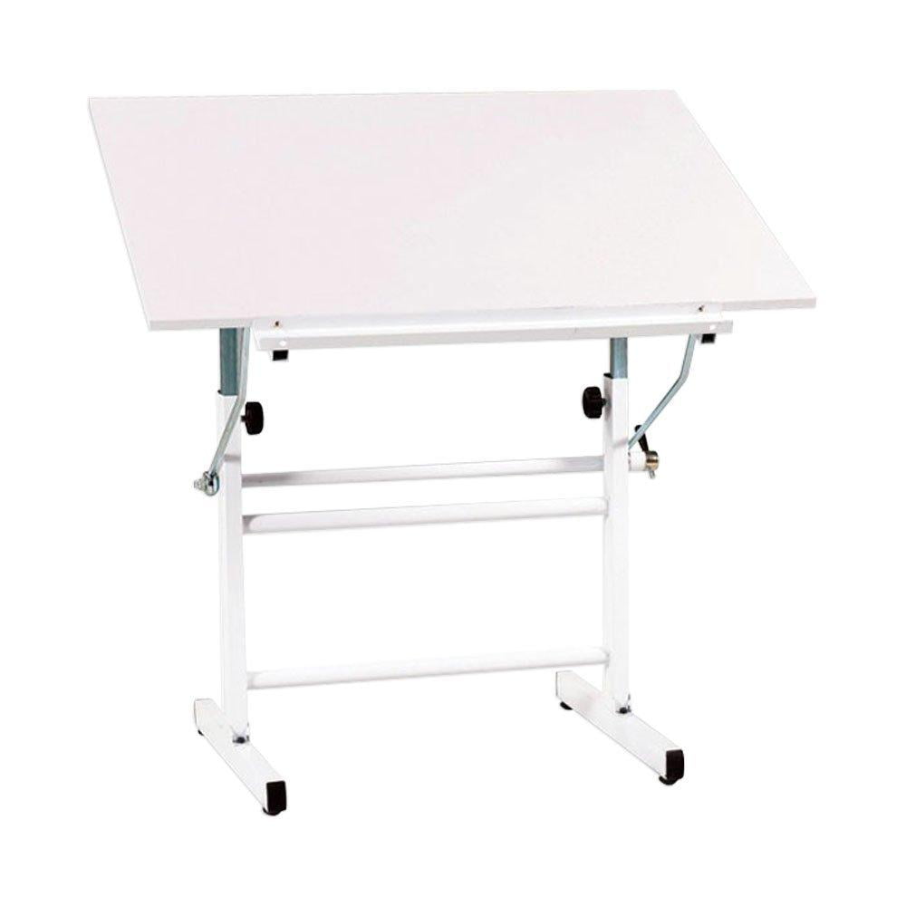 martin belaire neuvo drafting-art table, white base with white top, 30 ...