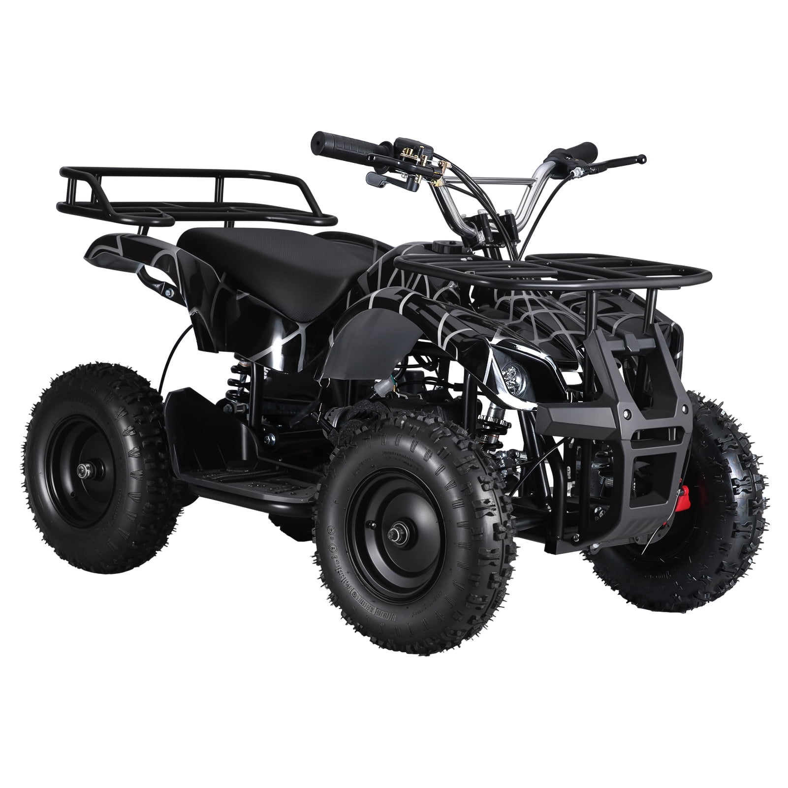 Trayknick 2-Stroke 49CC Kids Ride On Car, 4 Wheels Quads Small Beach ...